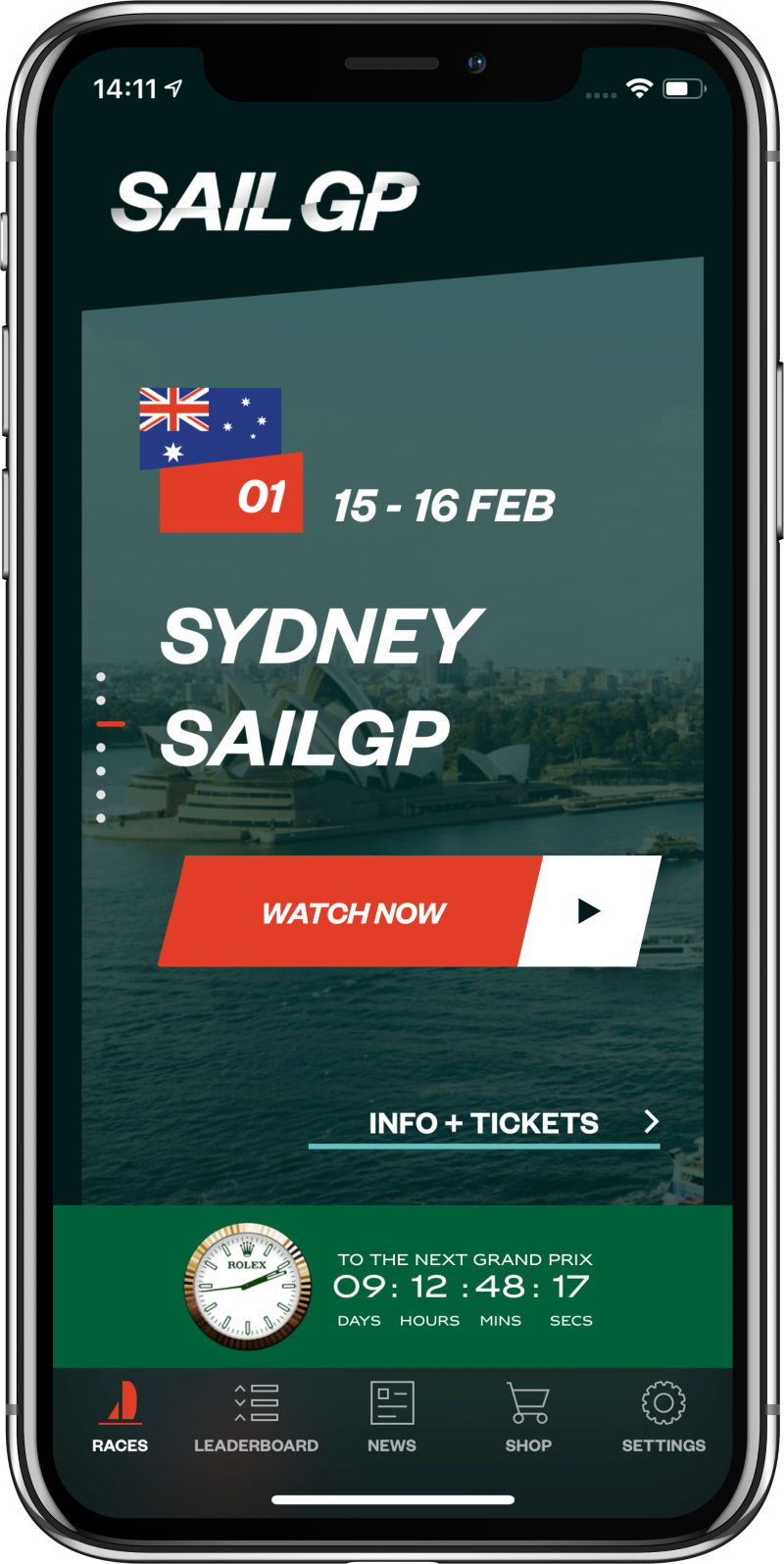 SailGP launches next generation mobile app